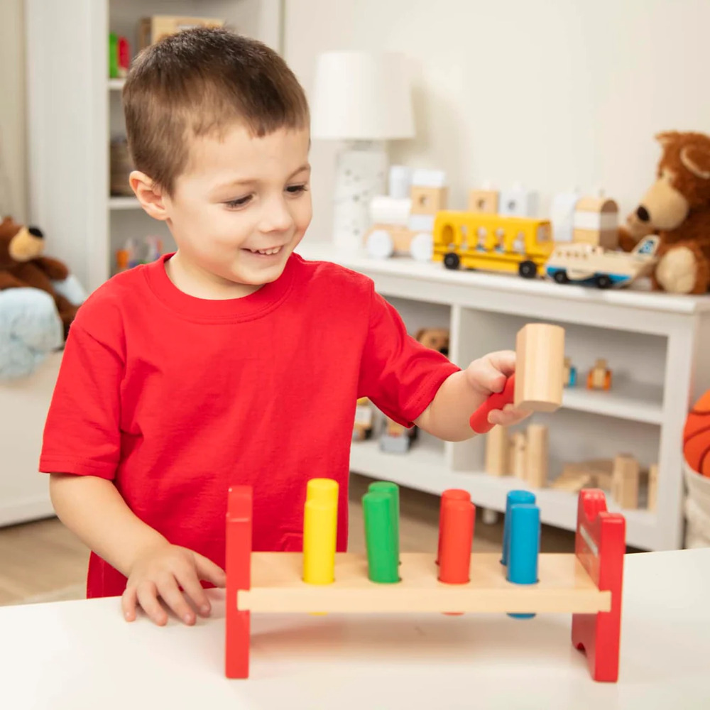 Melissa Doug Pound a Peg Classic Toy