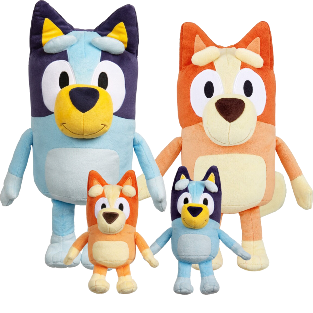 Bluey And Bingo Mega Plush Toy 4 Pack Aussie Toys Online Bluey And Bingo Mega Plush Toy 4 Pack Aussie Toys Online